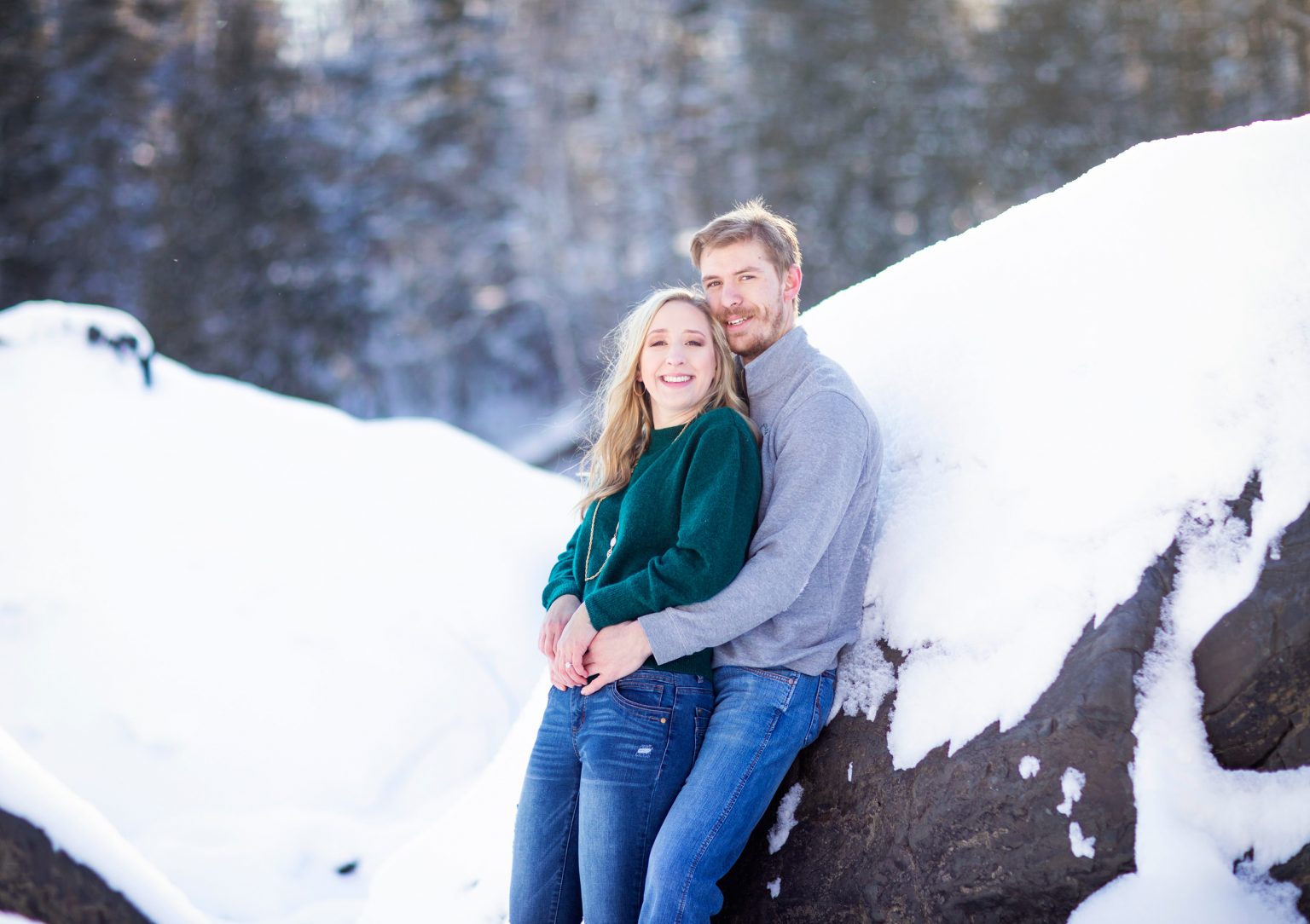 Cali + Ryan || Winter Engagement Session - kristapascoephotography.com