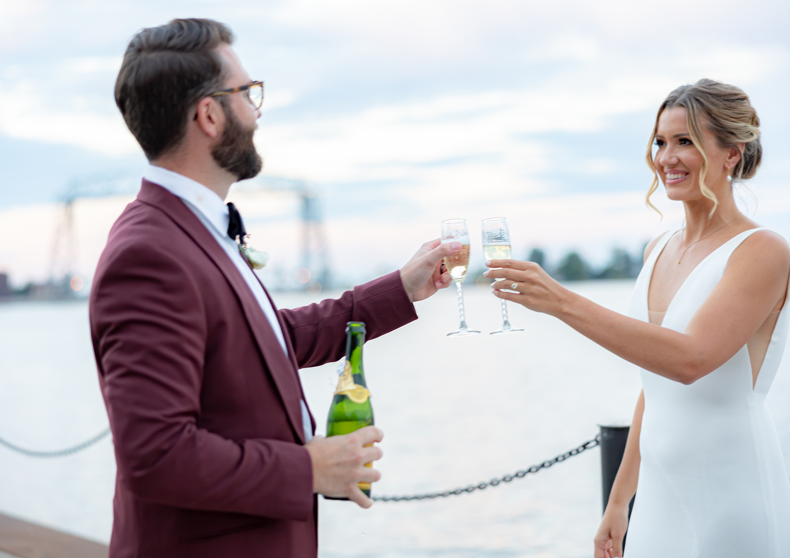 Lindsey + Clay || Wedding on Lake Superior - kristapascoephotography.com